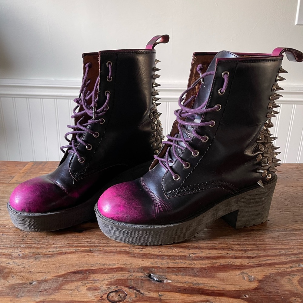 Jeffrey Campbell 8th Street Spike Boot Purple Fade - Gem